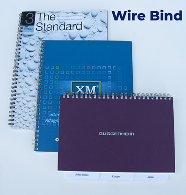 Wire Bound Book Printing And Binding | Sumi Printing & Binding in USA